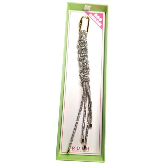 RUSH By Denis & Charles | Accessories | Nwt Rush By Denis Charles Sparkling Crystals Braid Bag ...